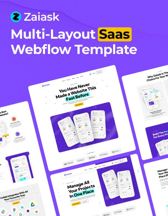 Zaiask - SaaS HTML5 Responsive Website Template