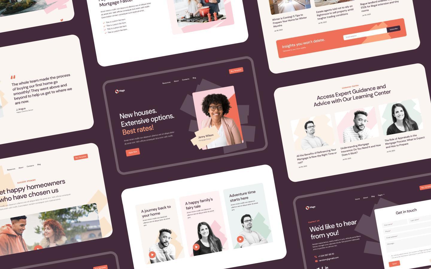 Mage - Real Estate HTML5 Responsive Website Template