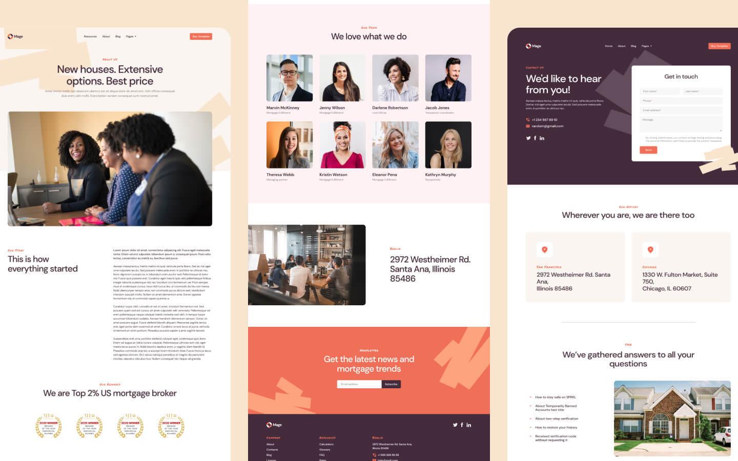 Mage - Real Estate HTML5 Responsive Website Template