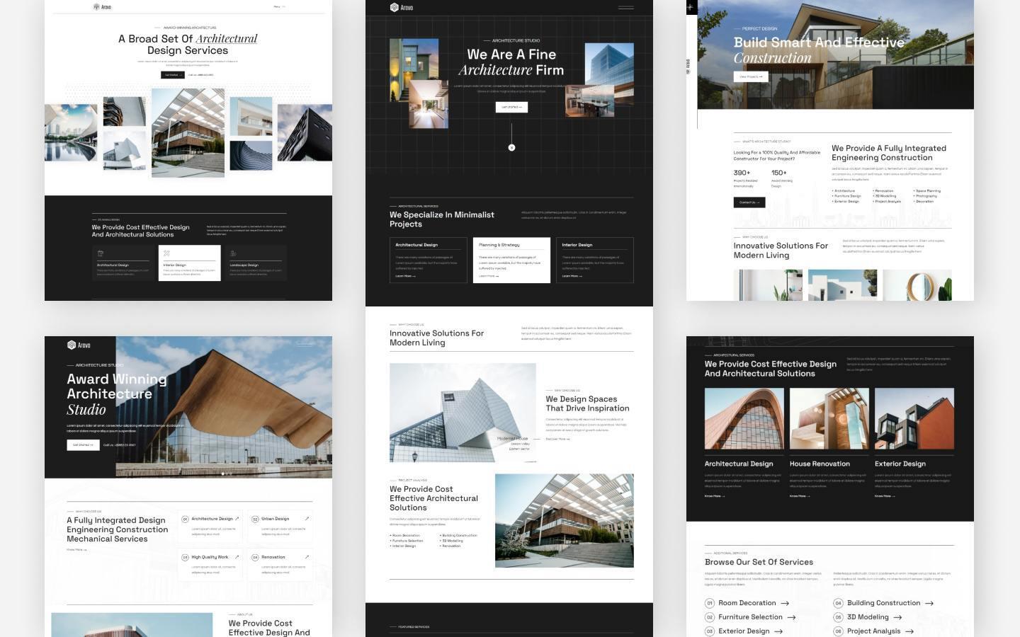 Aravo - Architecture HTML5 Responsive Website Template