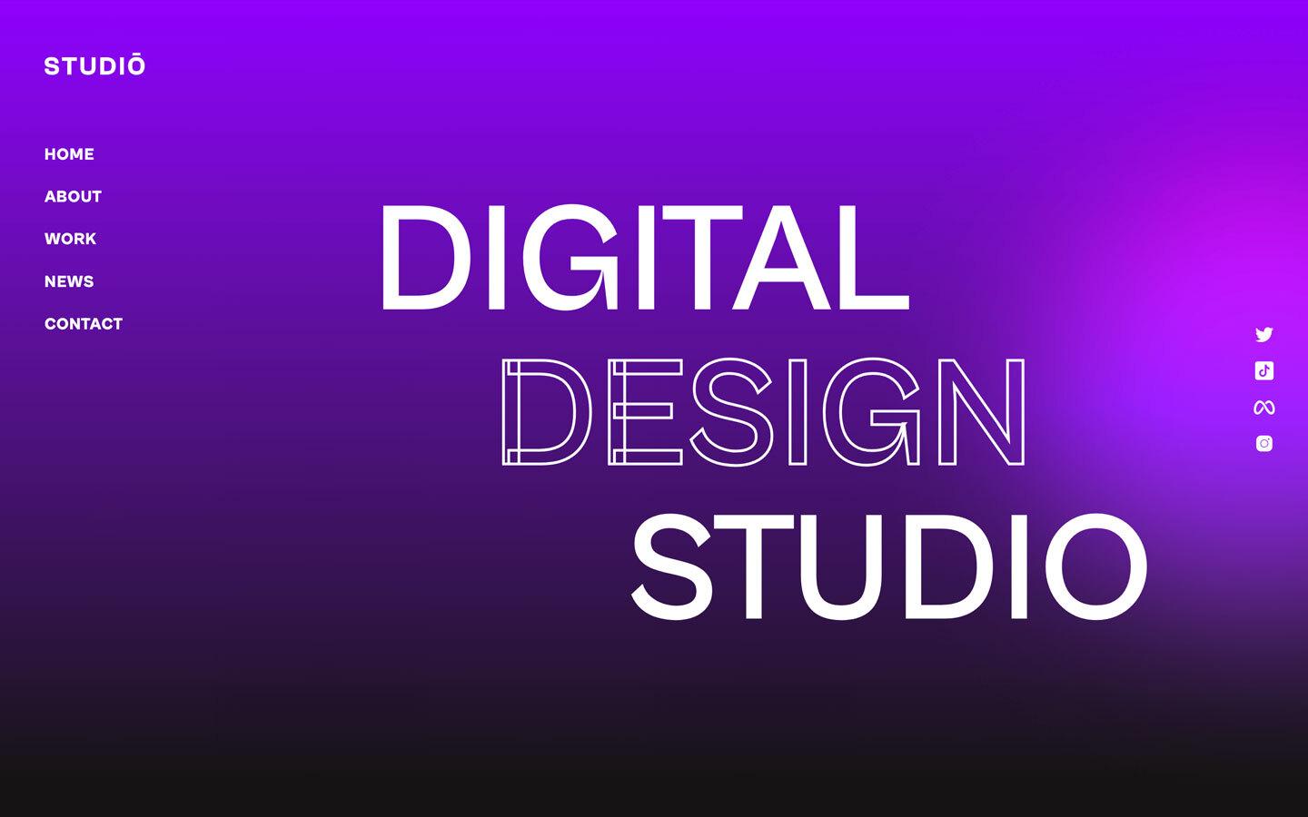 Studiō - Creative HTML5 Responsive Website Template