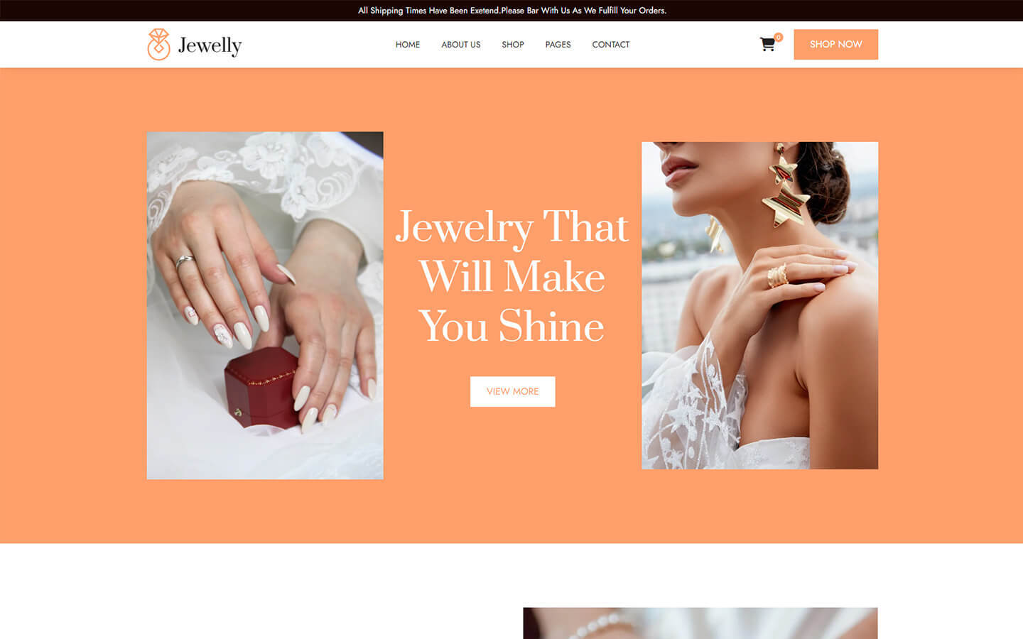 Jewelly - Jewelry HTML5 Responsive Website Template