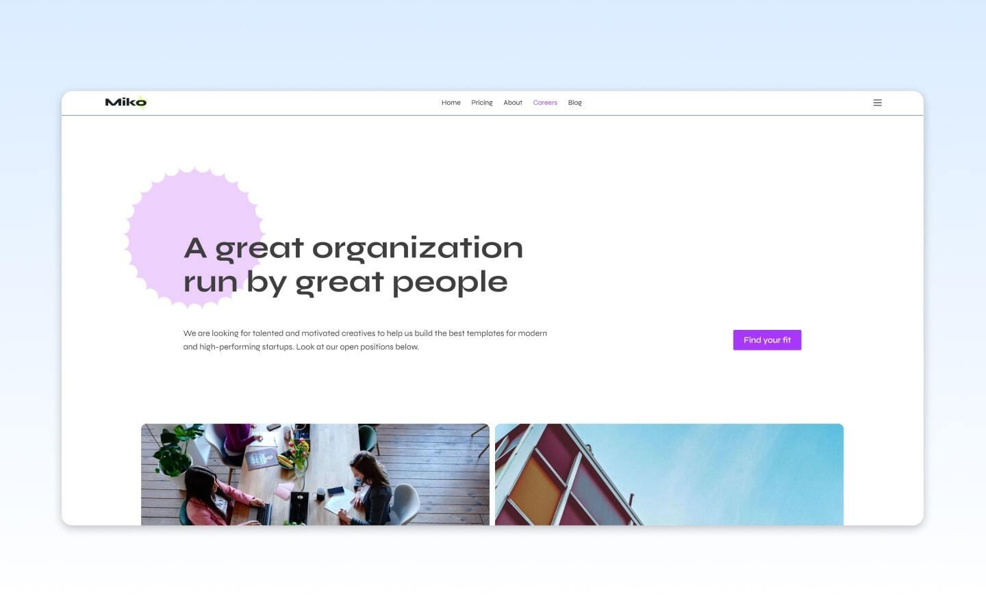 Miko - SaaS HTML5 Responsive Website Template