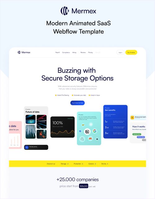 Technology Website Templates & Examples | Download on Webflow