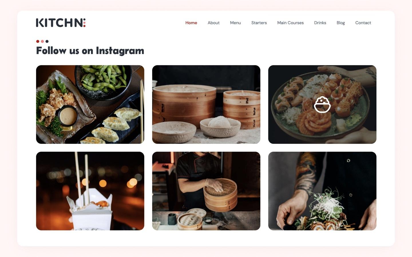 KITCHN - Restaurant HTML5 Responsive Website Template