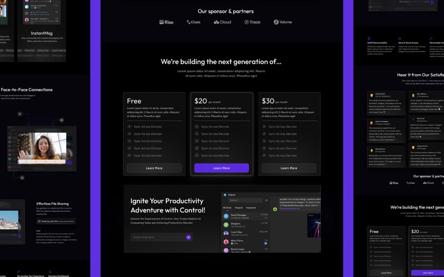 Vanta - SaaS HTML5 Responsive Website Template