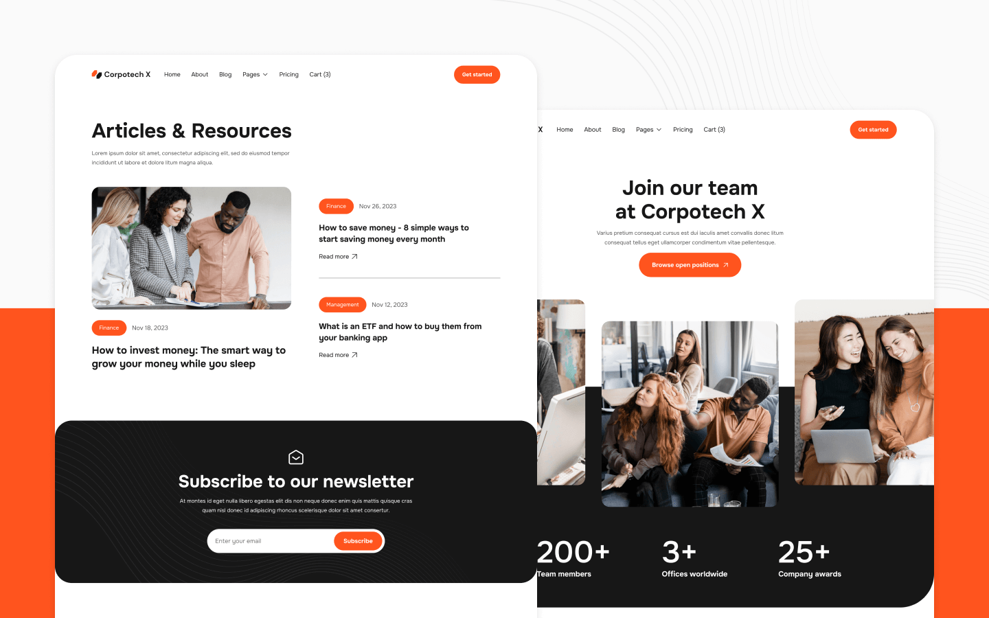 Corpotech X - Corporate HTML5 Responsive Website Template