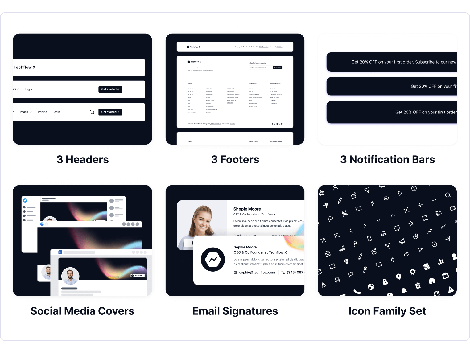 Techflow X - Technology HTML5 Responsive Website Template