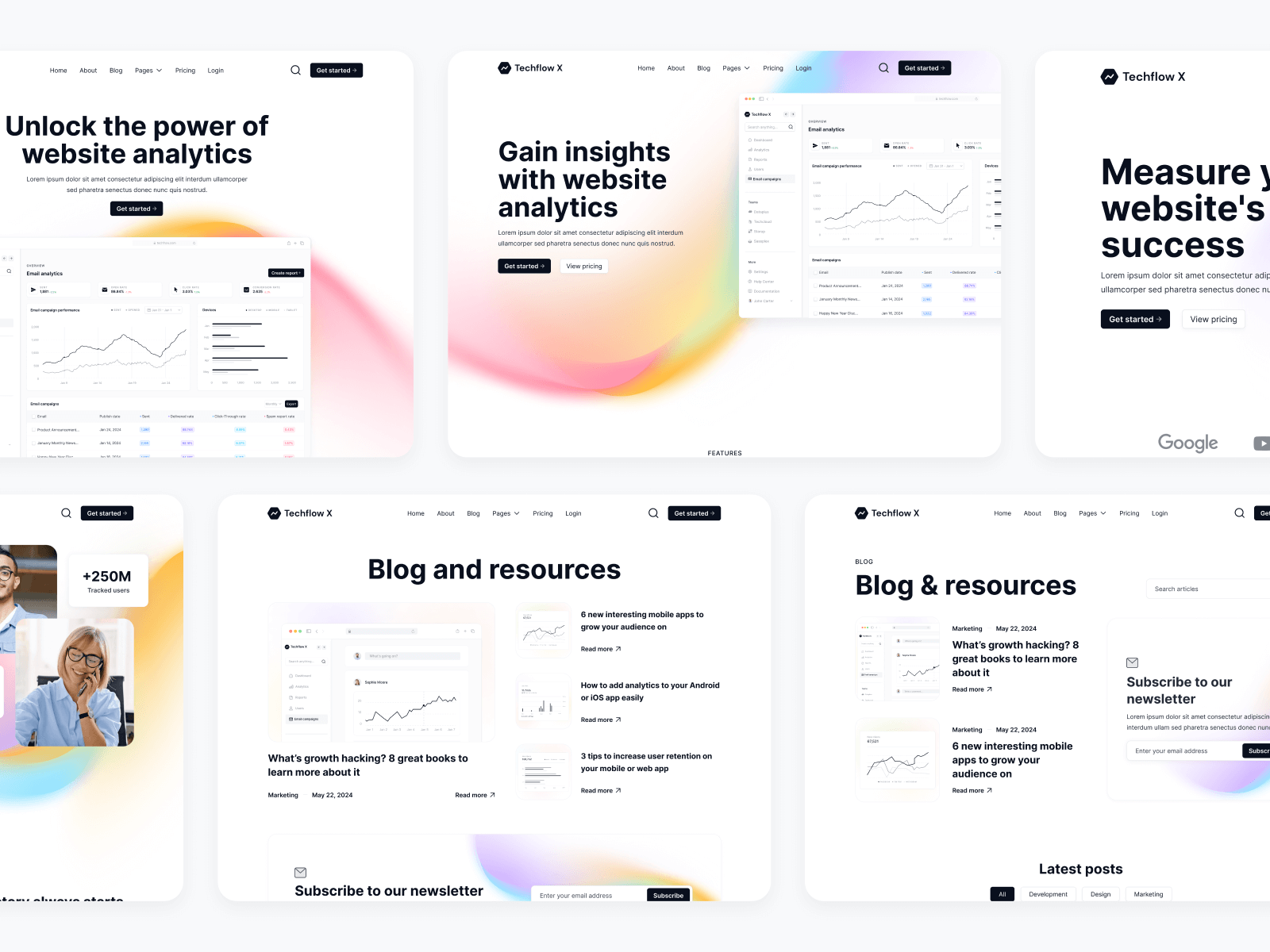 Techflow X - Technology HTML5 Responsive Website Template
