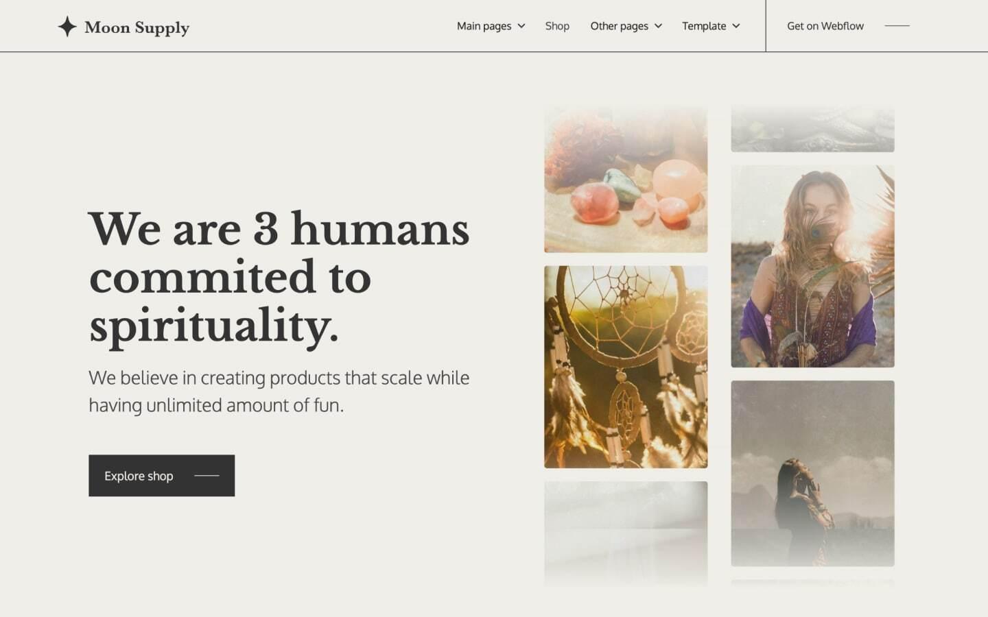 Moon Supply - Shop HTML5 Responsive Website Template
