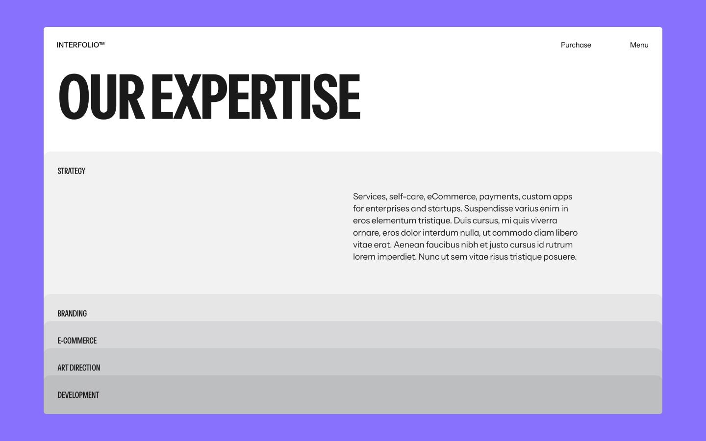 INTERFOLIO - Agency HTML5 Responsive Website Template
