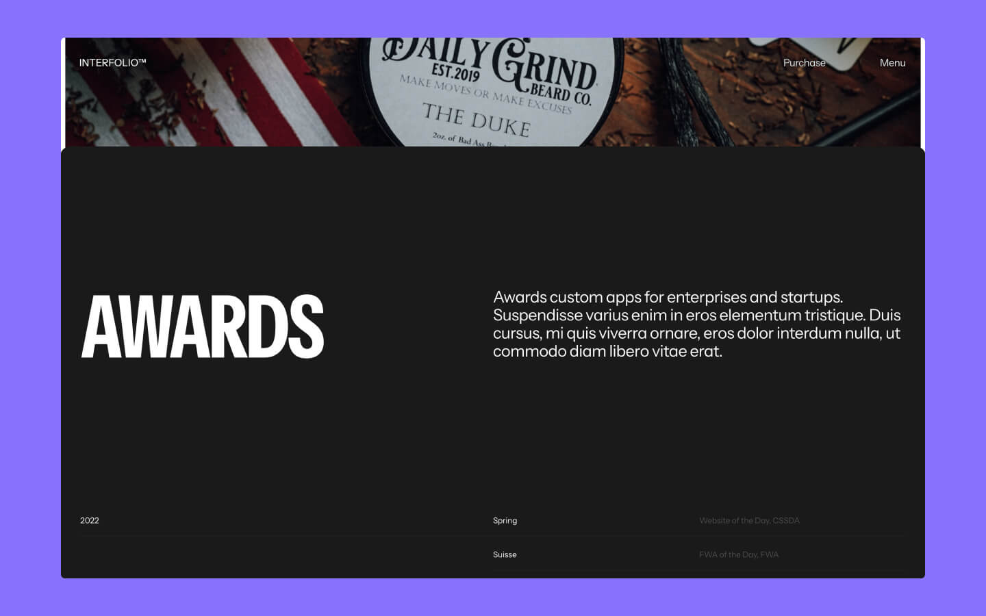 INTERFOLIO - Agency HTML5 Responsive Website Template