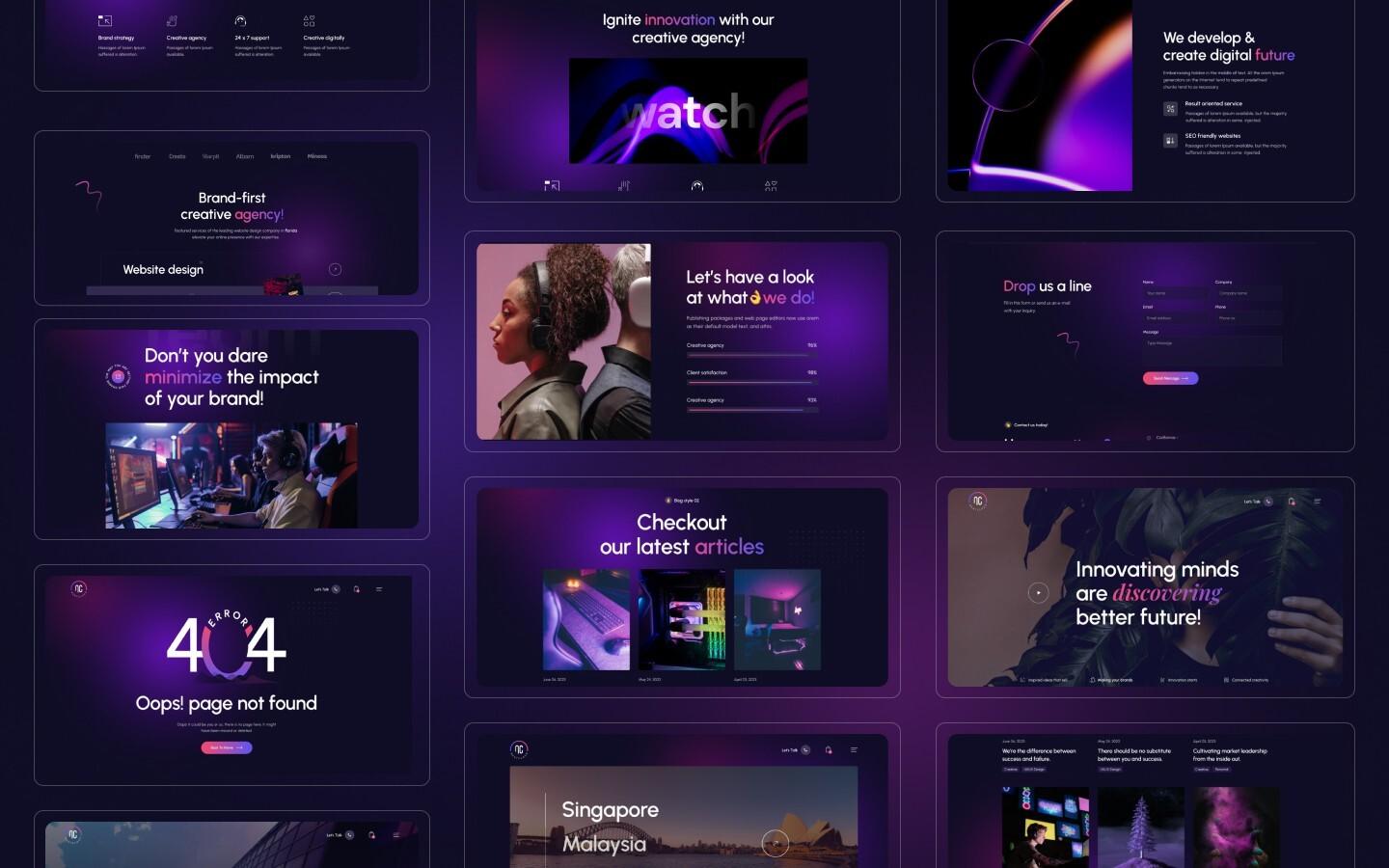 Nextcloud - Agency HTML5 Responsive Website Template