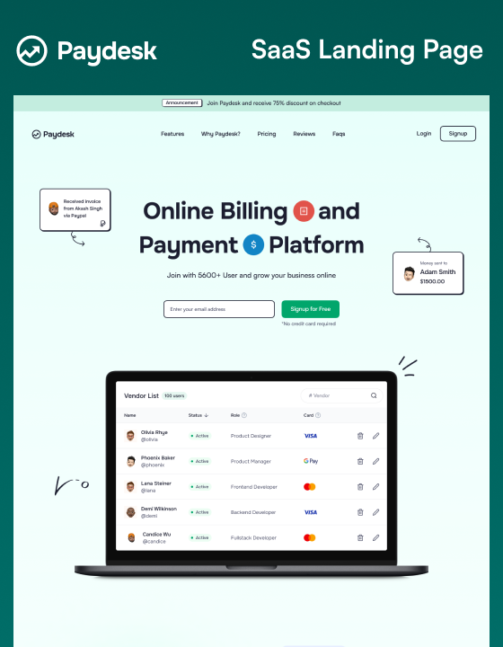 Paydesk by RNN Studio | Muzli Creative Store
