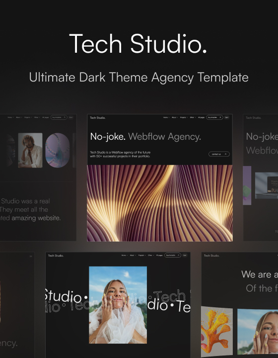 Tech Studio - Agency HTML5 Responsive Website Template