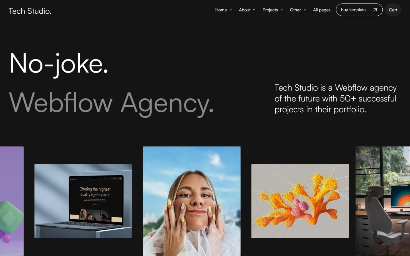 Tech Studio - Agency HTML5 Responsive Website Template
