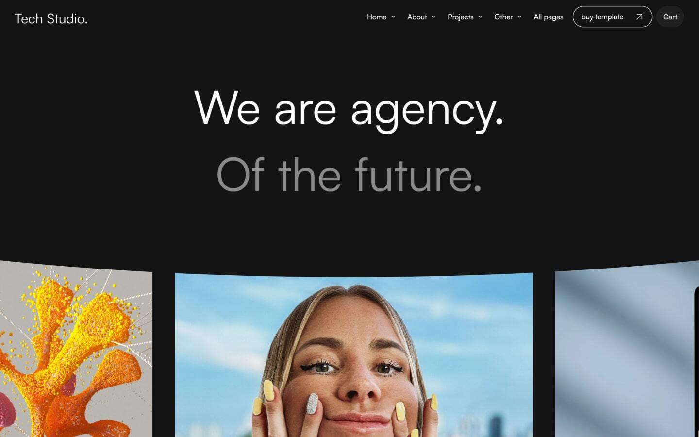 Tech Studio - Agency HTML5 Responsive Website Template