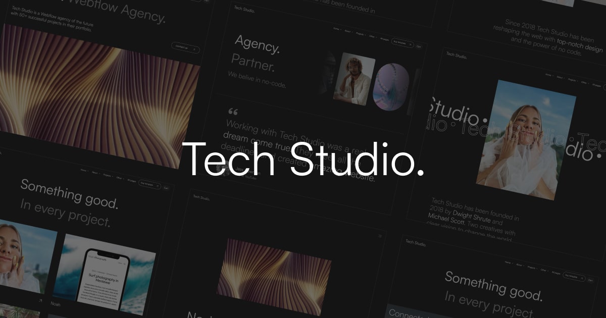 Tech Studio - Agency HTML5 Responsive Website Template