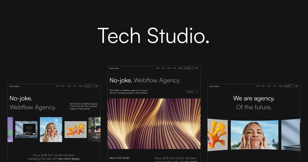 Tech Studio - Agency HTML5 Responsive Website Template