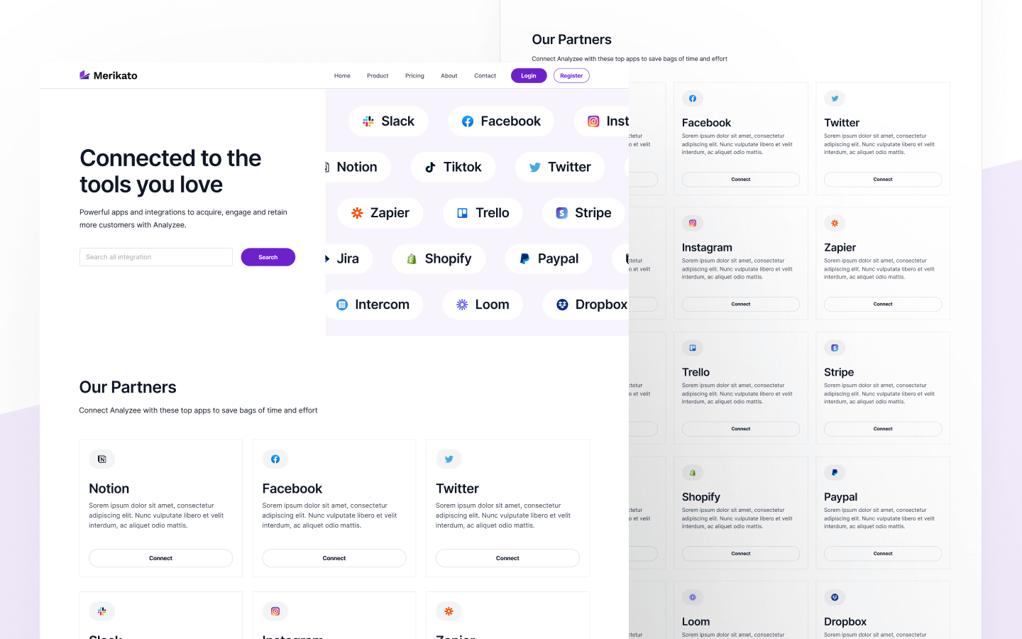 Merikato - SaaS HTML5 Responsive Website Template