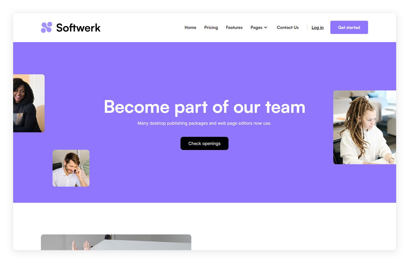 Softwerk - SaaS HTML5 Responsive Website Template