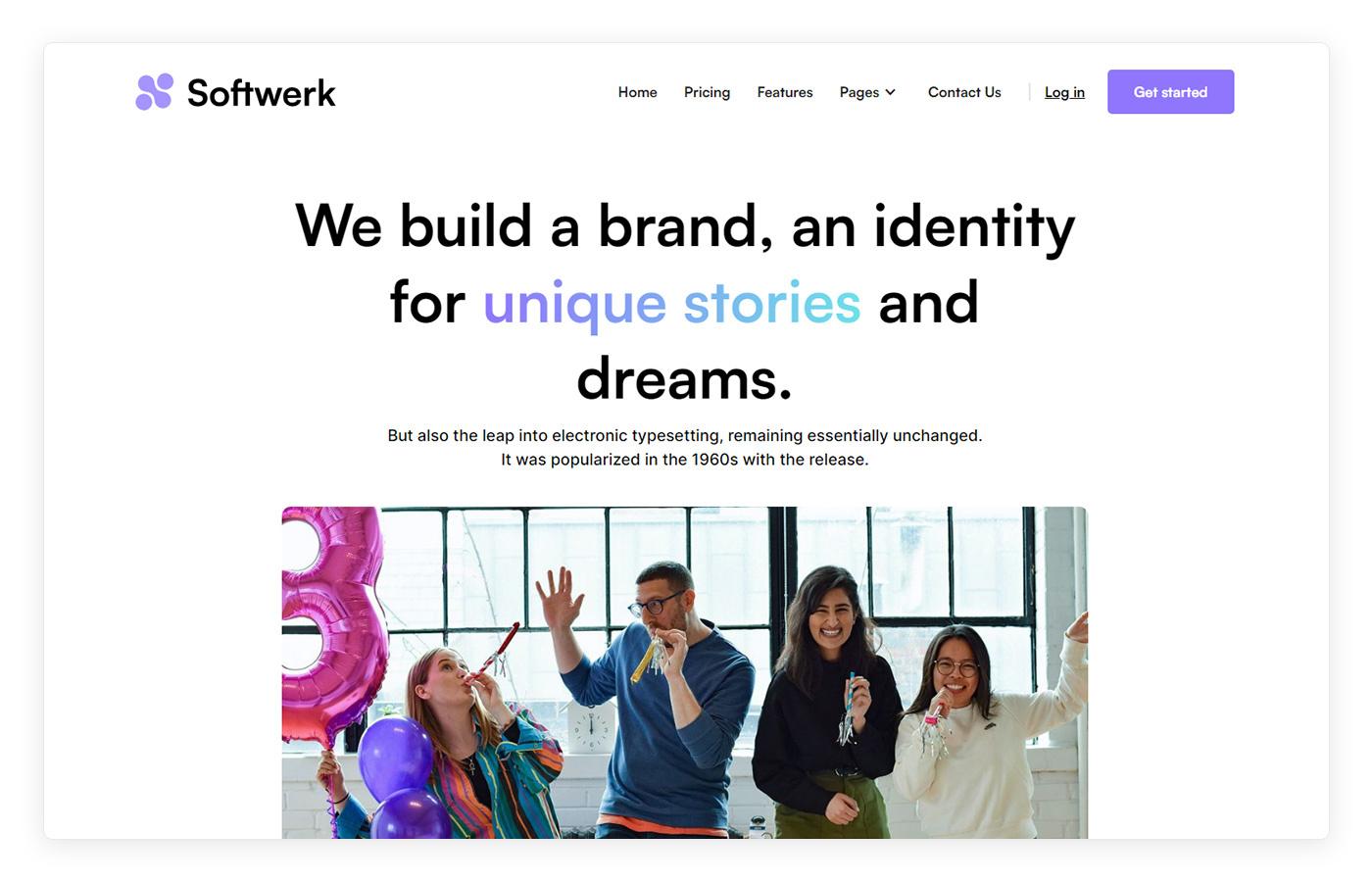 Softwerk - SaaS HTML5 Responsive Website Template