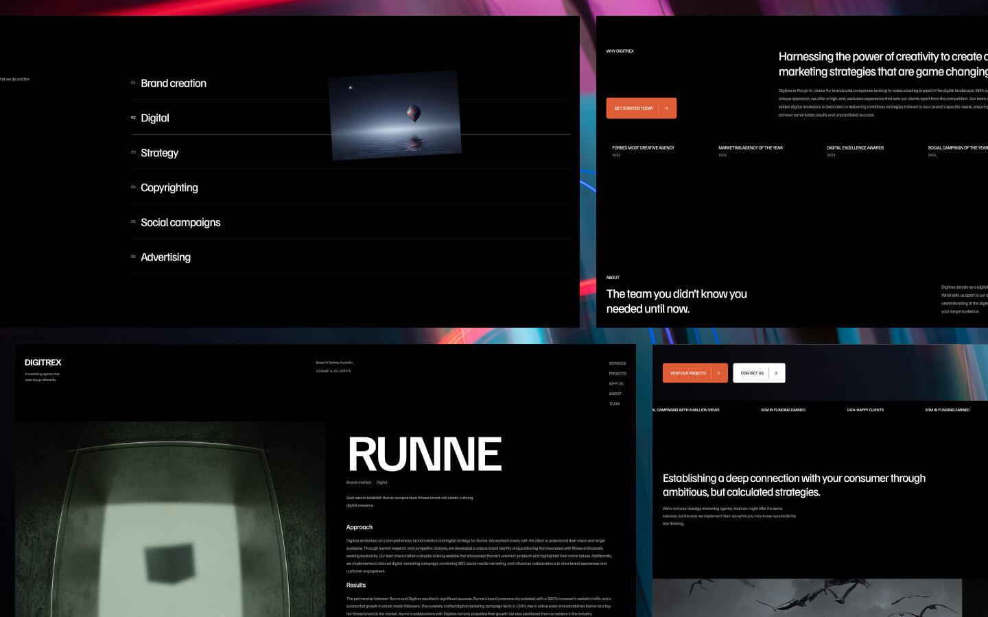 Digitrex - Agency HTML5 Responsive Website Template