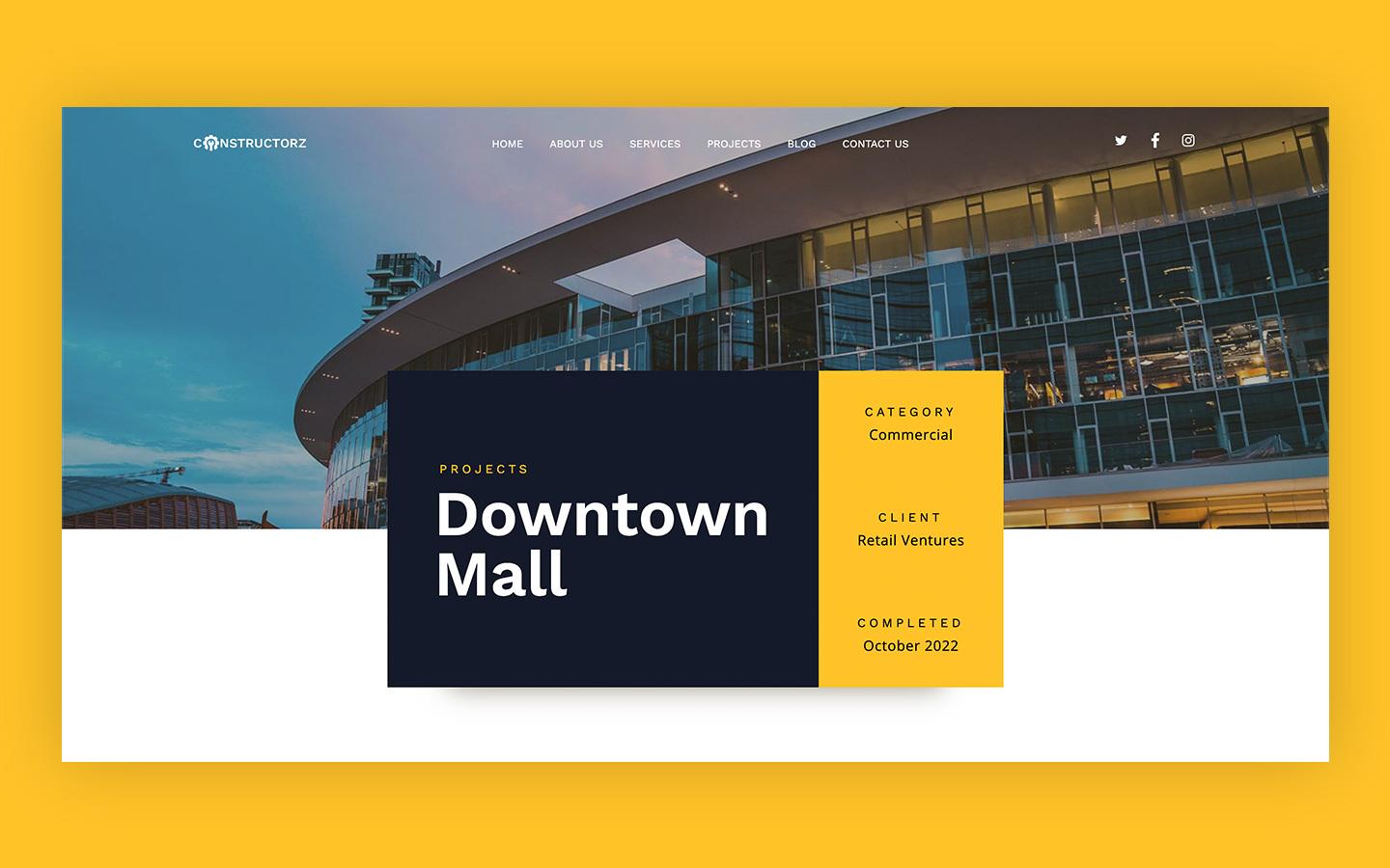 Constructorz - Construction HTML5 Responsive Website Template