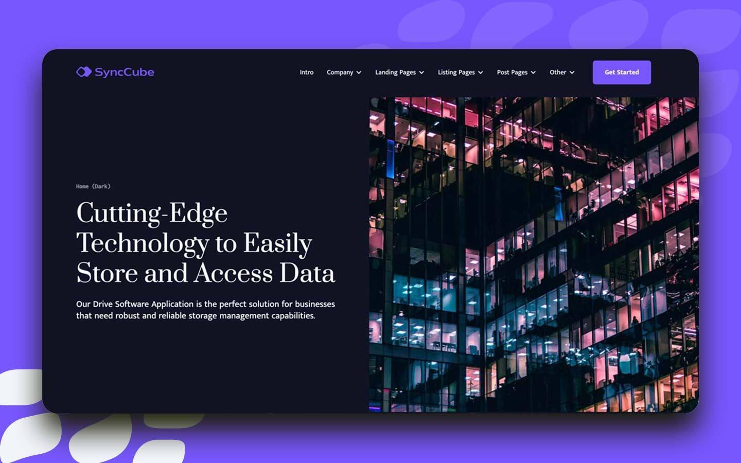 SyncCube - SaaS HTML5 Responsive Website Template