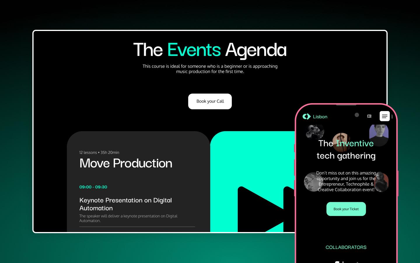 Lisbon - Event HTML5 Responsive Website Template