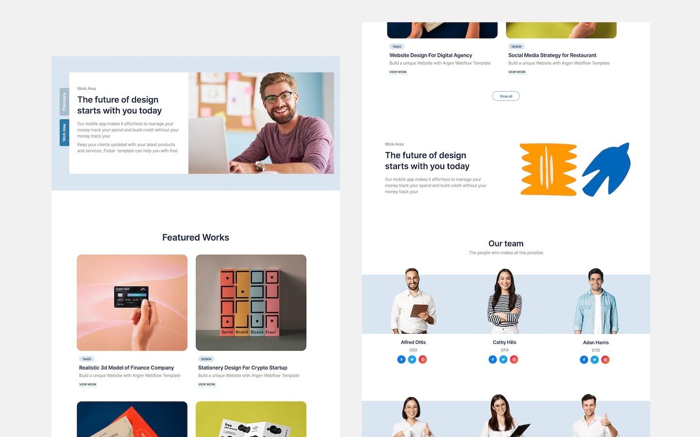Argen - Agency HTML5 Responsive Website Template