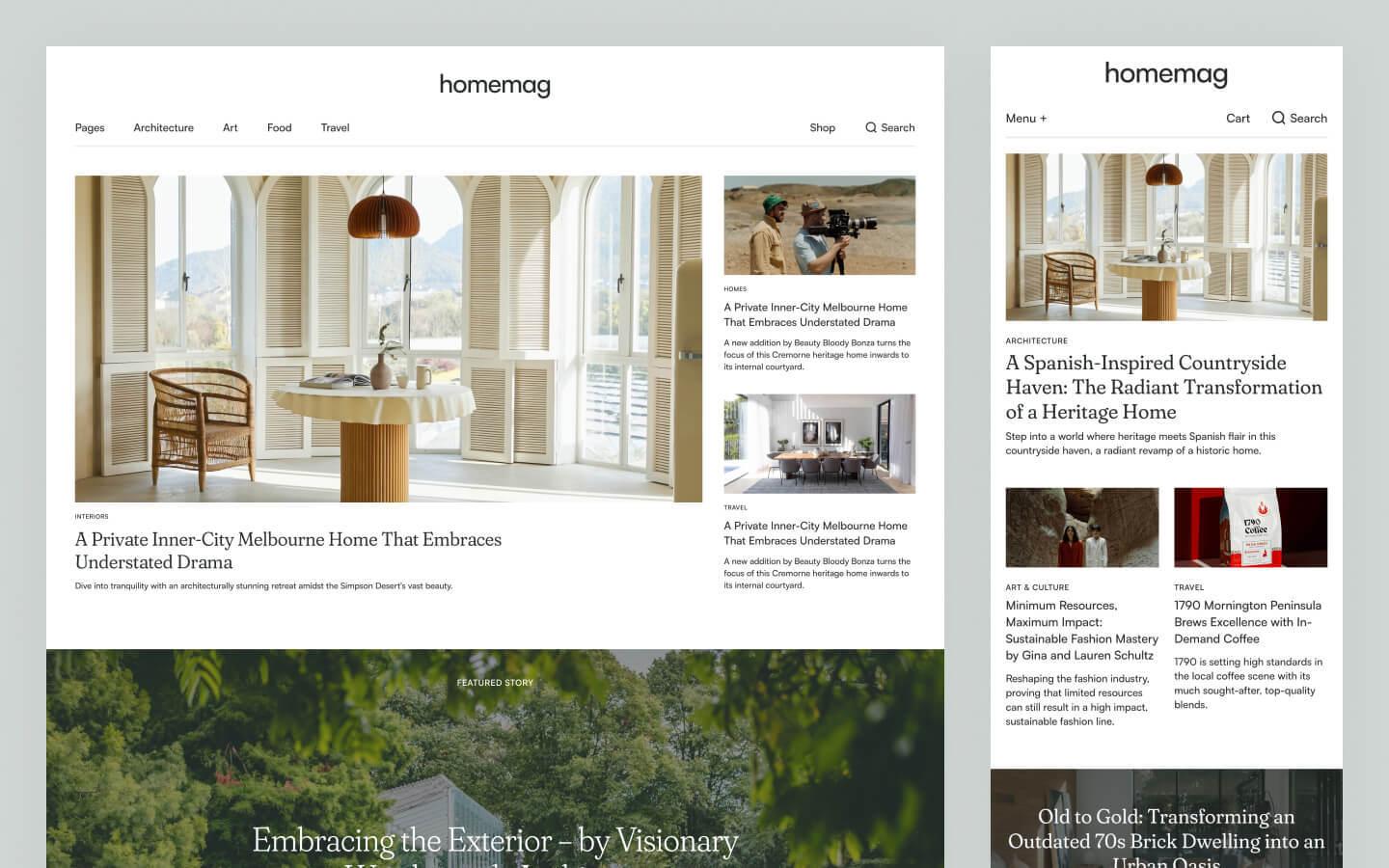Homemag - Magazine HTML5 Responsive Website Template