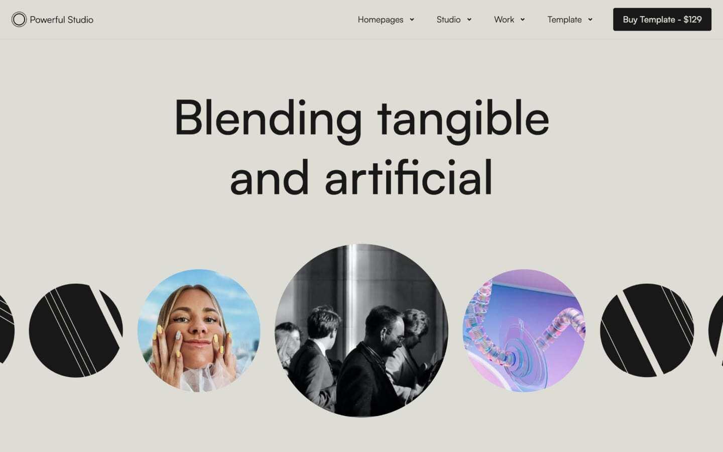 Powerful Studio - Agency HTML5 Responsive Website Template