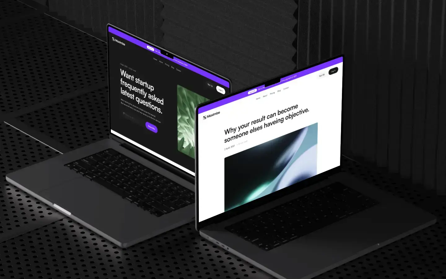Maximize - SaaS HTML5 Responsive Website Template