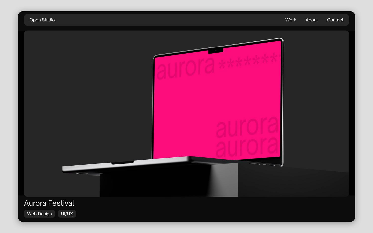 Open Studio - Portfolio HTML5 Responsive Website Template