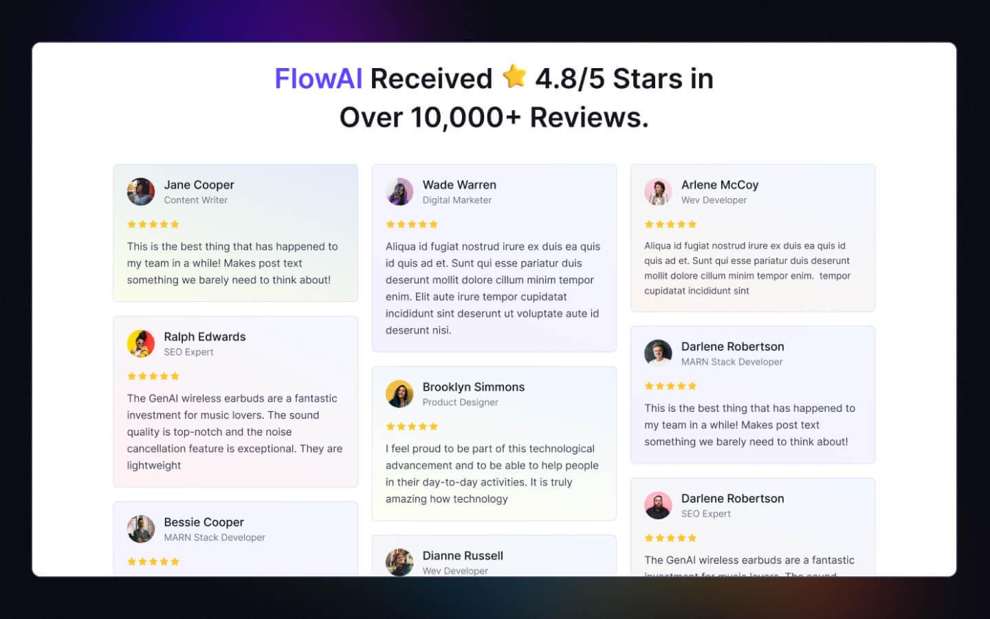 FlowAi - SaaS HTML5 Responsive Website Template