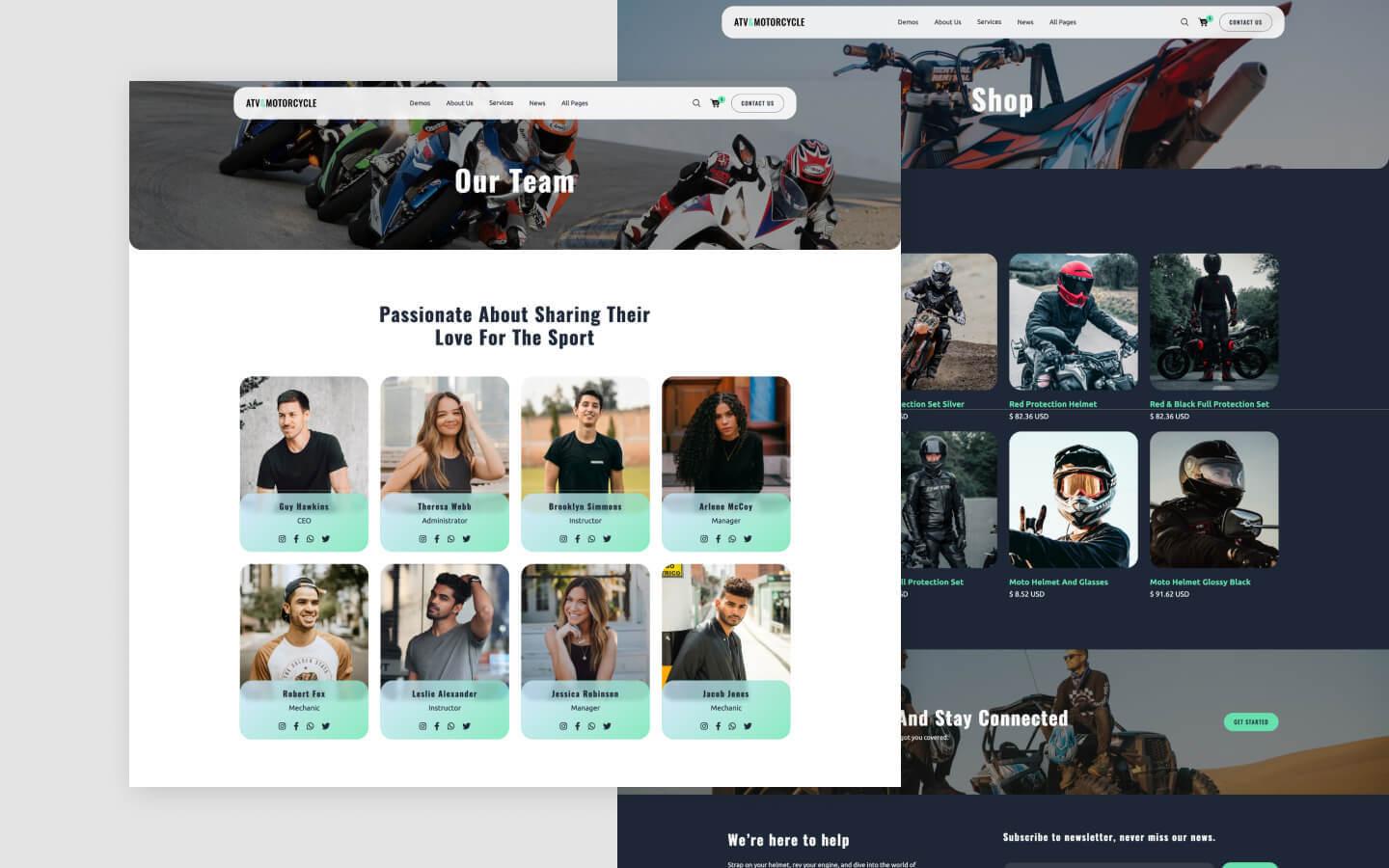 Motorcycle 128 - Cars HTML5 Responsive Website Template