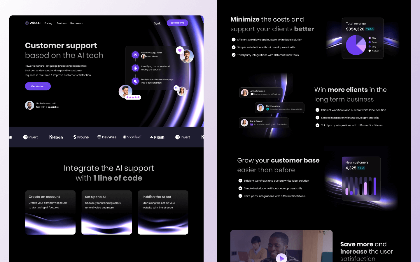 WiseAI - Startup HTML5 Responsive Website Template