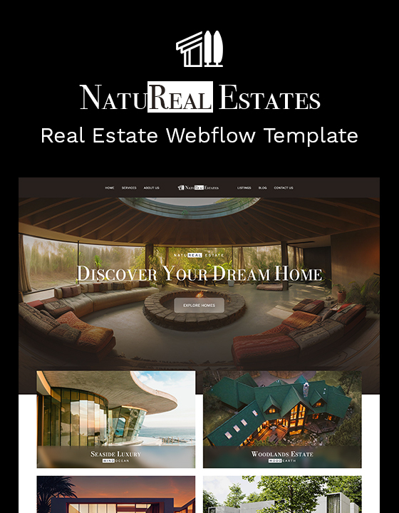 NatuReal - Real Estate HTML5 Responsive Website Template