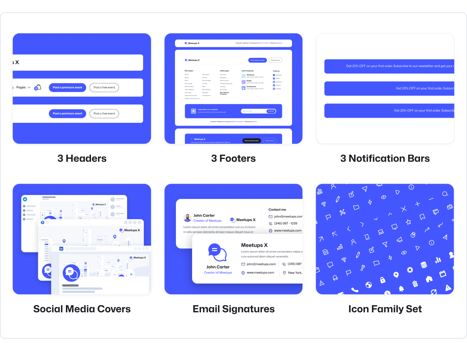 Meetups X - Event HTML5 Responsive Website Template