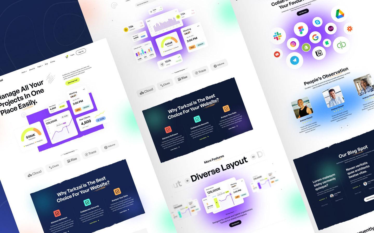 Website Templates by Flowzai | Webflow