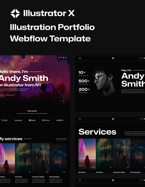 Illustrator X by BRIX Templates | Muzli Creative Store