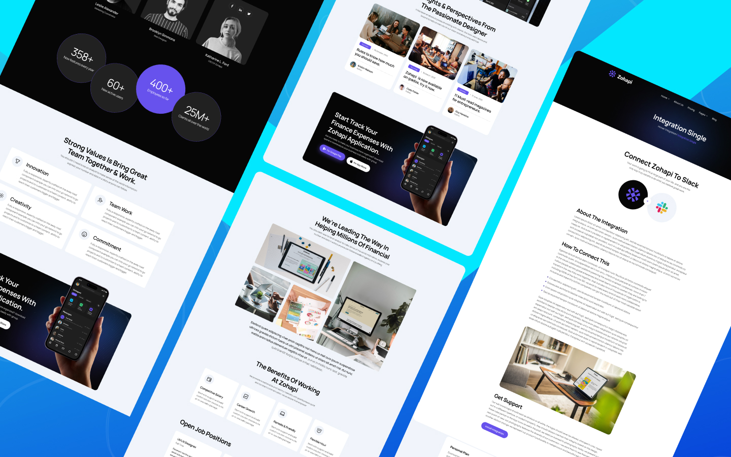 Zohapi - App HTML5 Responsive Website Template
