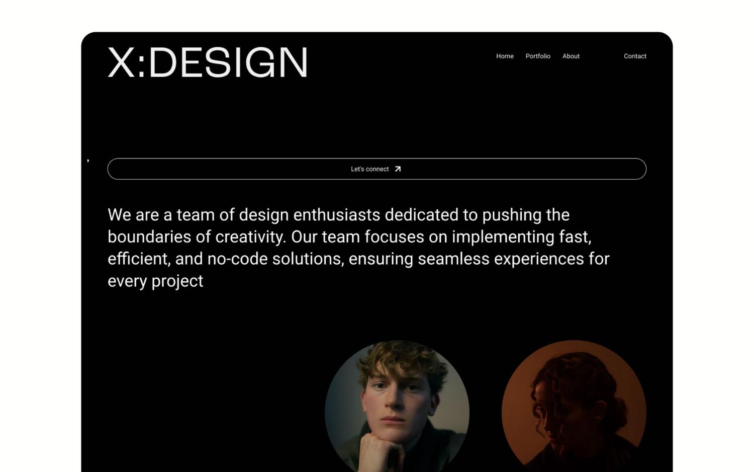 Xfolio - Portfolio HTML5 Responsive Website Template