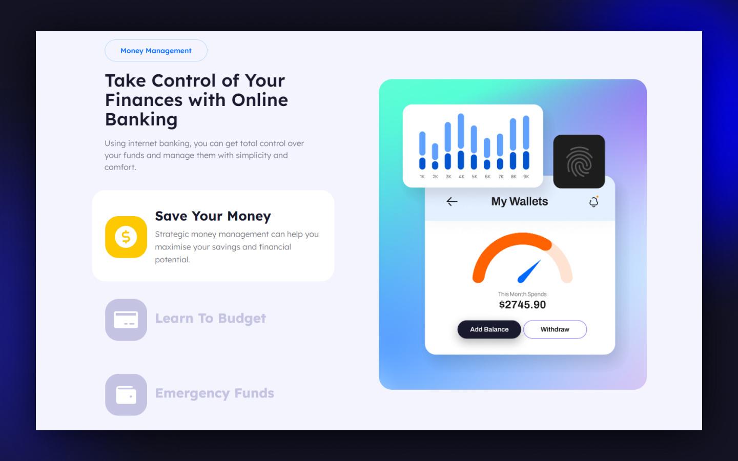 MoneyCo - Finance HTML5 Responsive Website Template