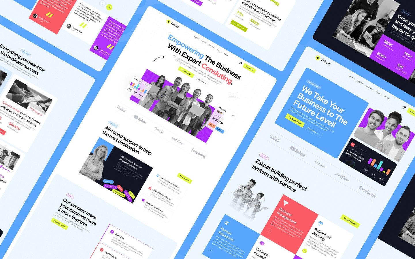 Website Templates by Flowzai | Webflow