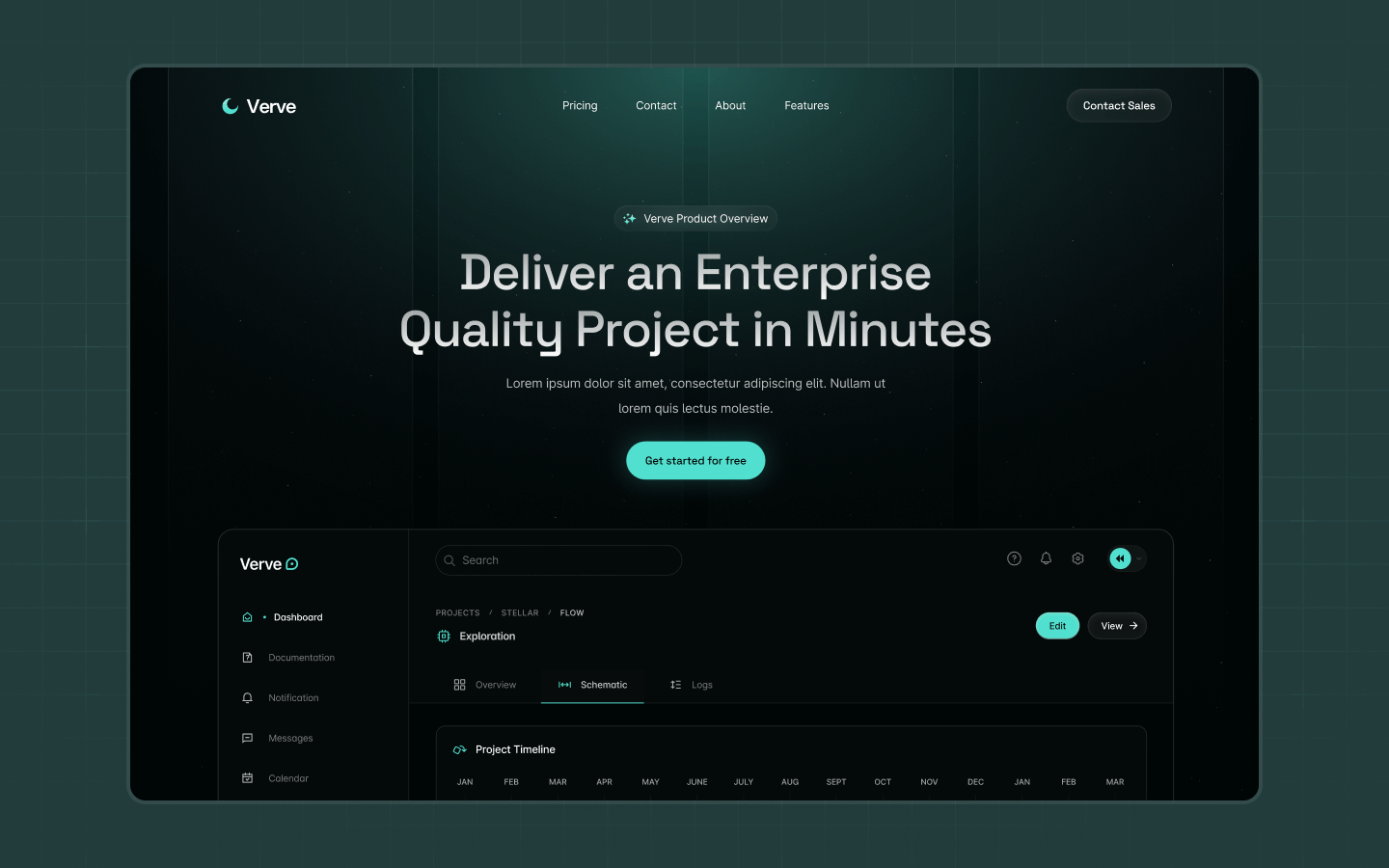 Verve - Startup HTML5 Responsive Website Template