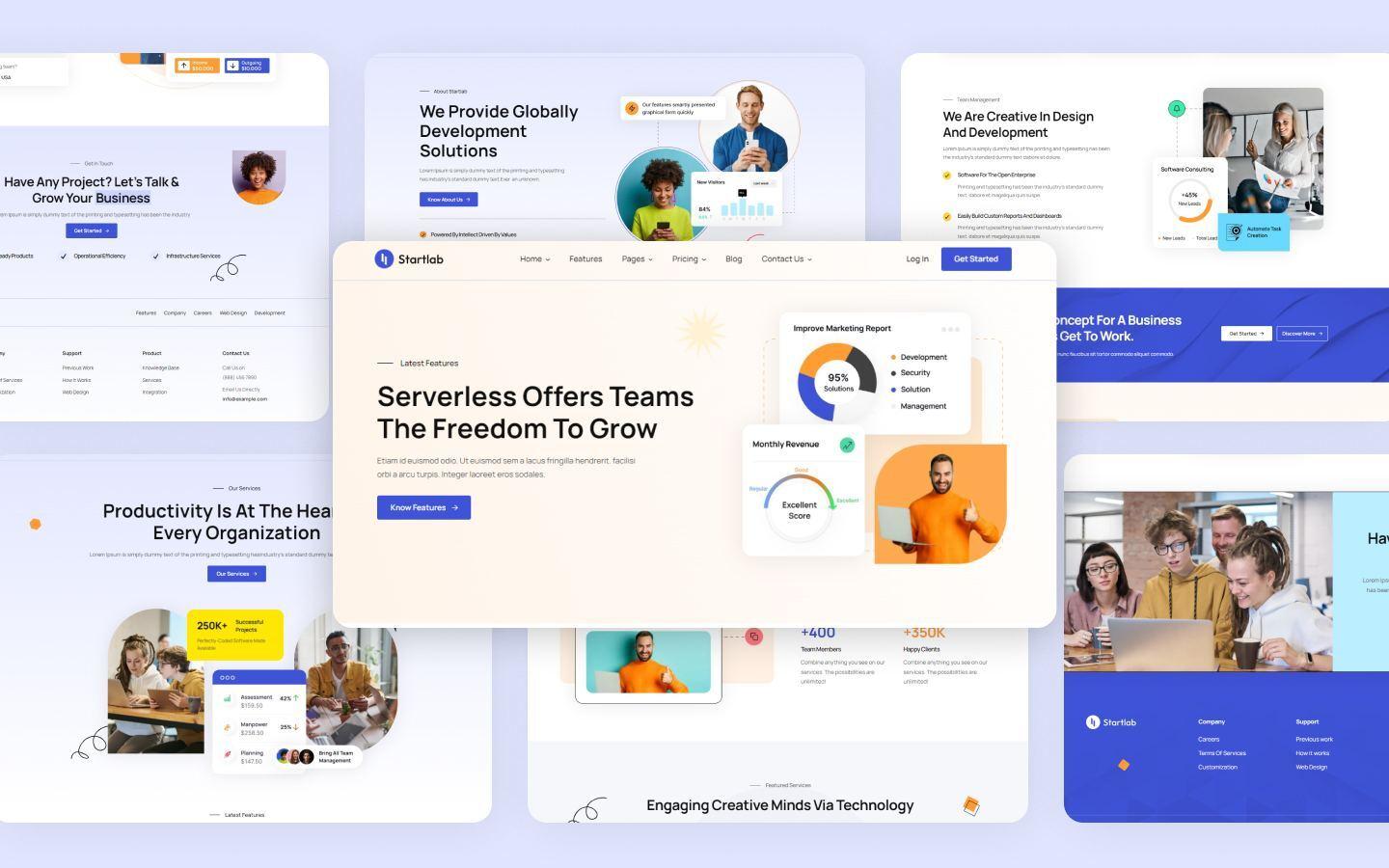 Startlab - Software HTML5 Responsive Website Template