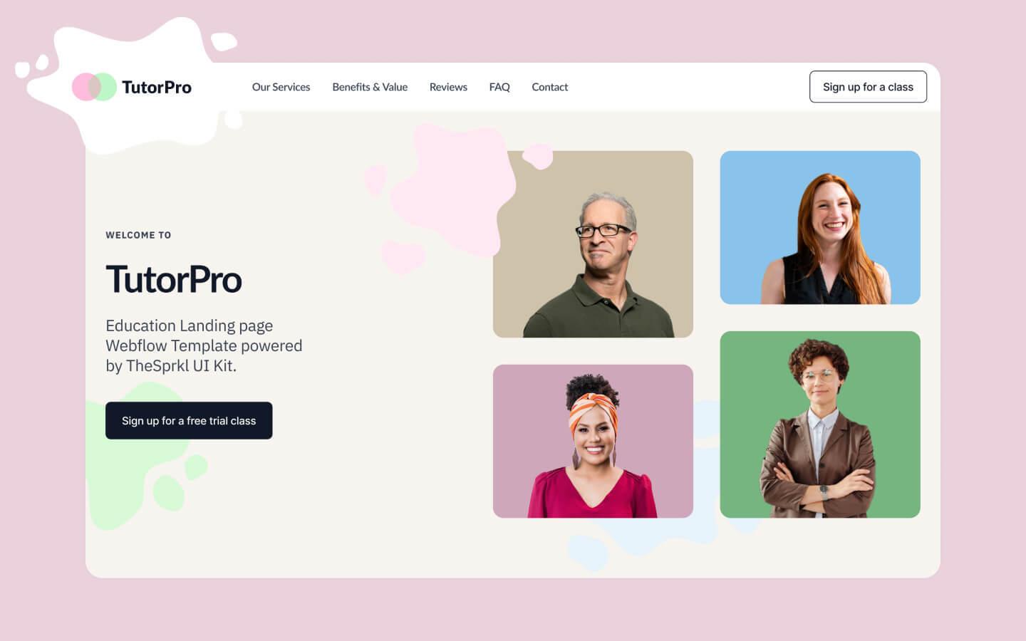 TutorPro - School HTML5 Responsive Website Template