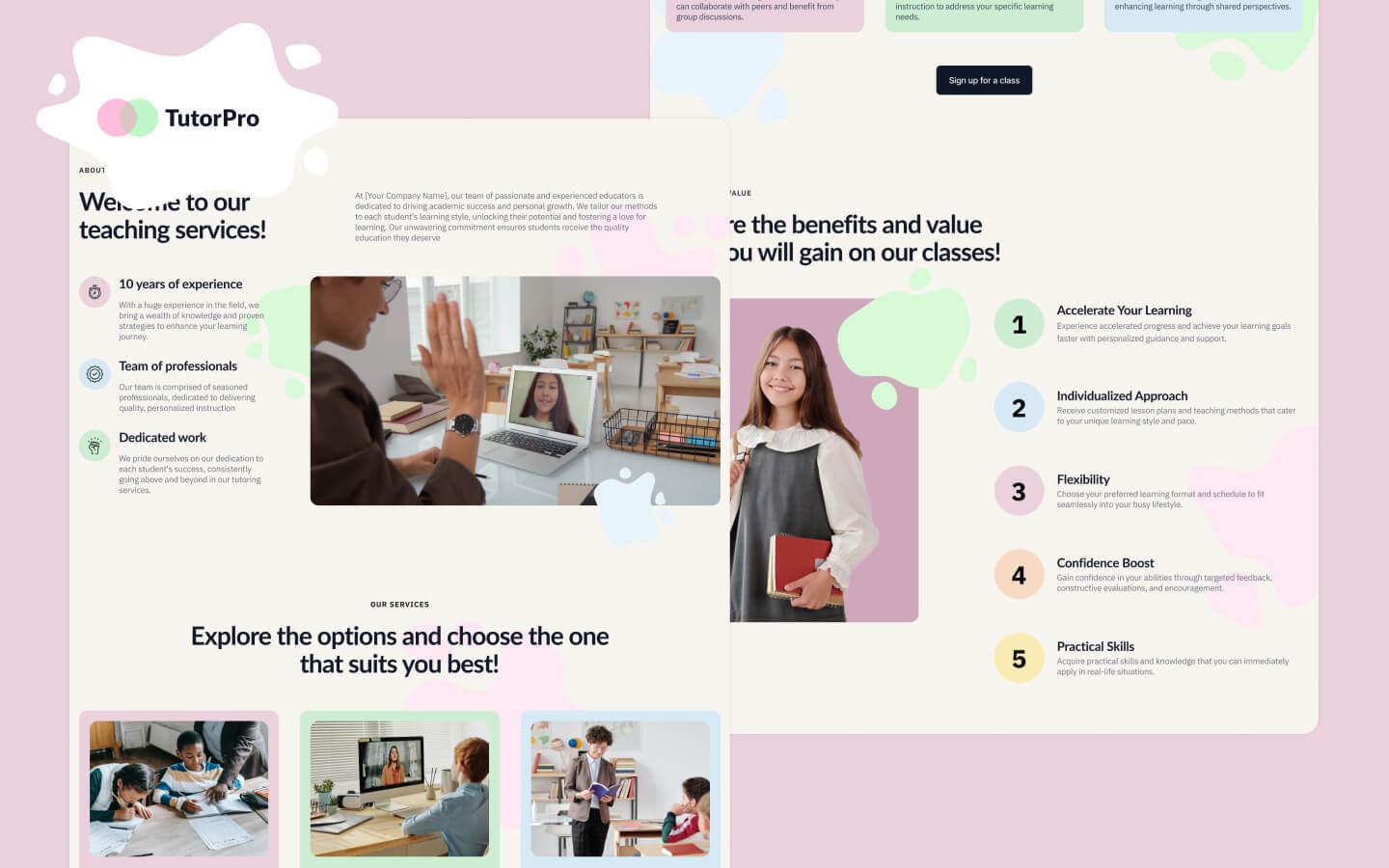 TutorPro - School HTML5 Responsive Website Template